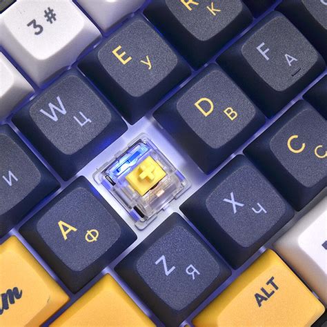 Dark Project KD63A Wireless LTD Gateron Yellow — купить клавиатуру по ...