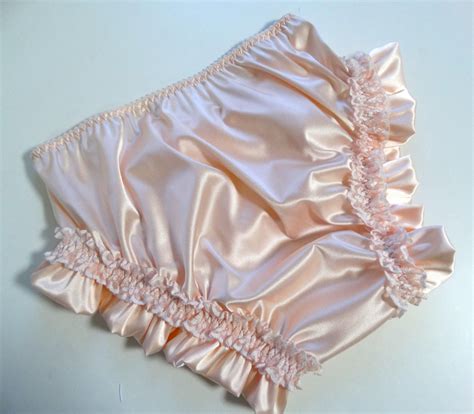 High Waisted Ruffles Lace Silk Panties Crossdresser Sissy Panties Lingerie For Men Etsy