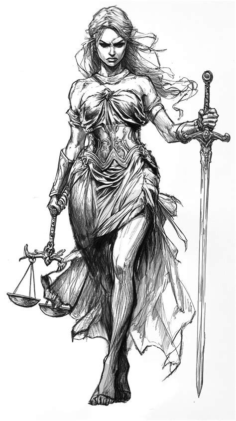 Artstation Lady Justice