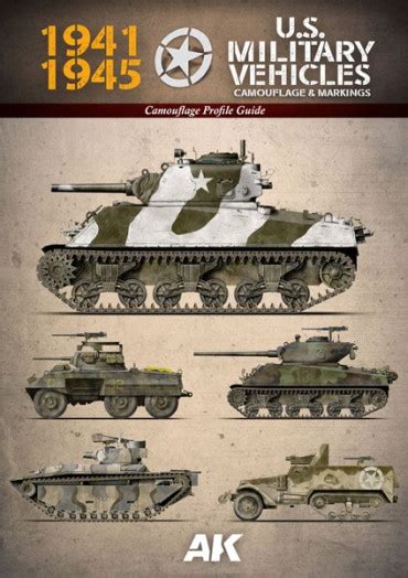 Us Military Vehicles Camouflage And Markings 1941 1945