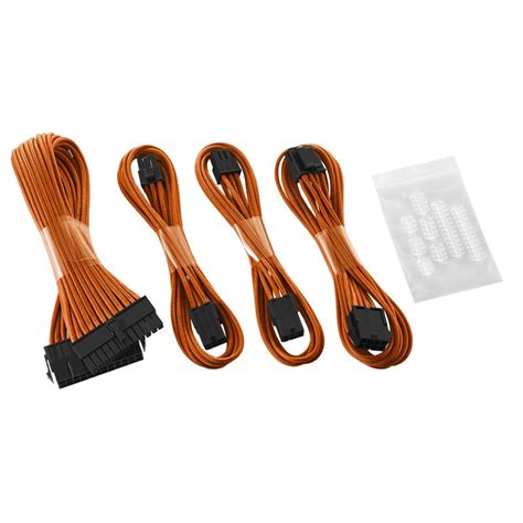 Cablemod Basic Cable Extension Kit 66 Pin Series Orange Cablemod