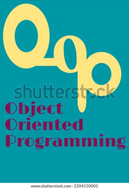 Oop Object Oriented Programming Logo Type Stock Illustration 2204150005 Shutterstock