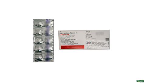 Buy Atorva 80mg 10 Tablets Online At Best Prices Wellness Forever