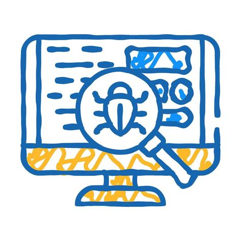 Debugging Code Software Icon Doodle Illustration 49839875 Vector Art At Vecteezy