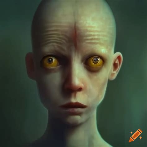 Detailed Artwork Of An Otherworldly Creature On Craiyon