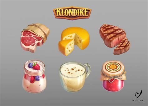 Artstation Icons For Klondike Vizor Games Gala Semechka In 2025