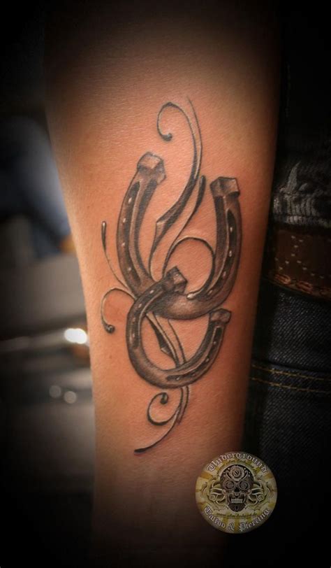 Cute Horseshoe Tattoo Designs