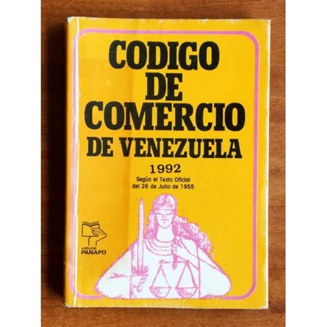 Codigo De Comercio Venezuela Puntos Importantes Mercadolibre 📦