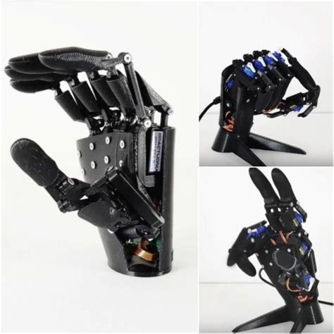 youbionic 3d printed arduino robotic hand robot hand arduino