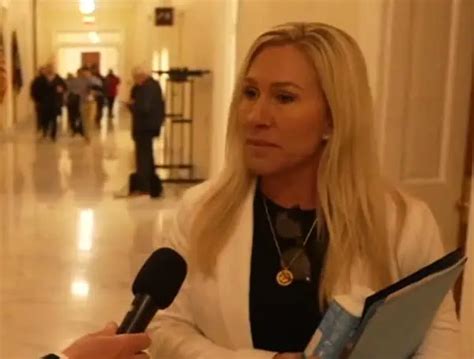 Georgia Rep Mtg Blasts Trump Traitor Label Endangers My Life