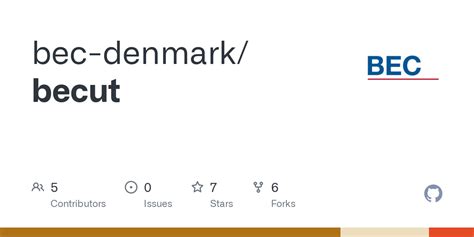 Github Bec Denmarkbecut