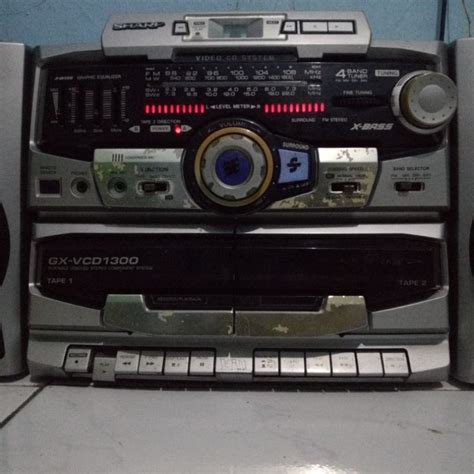 Jual Tape Compo Sharp Simba Gx Vcd1300 Shopee Indonesia