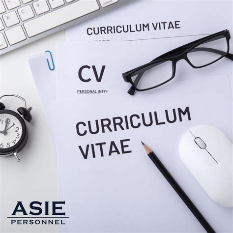 How To Update Your Cv With A Free Cv Template Asie Van Den Berg