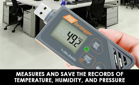 Usb Temperature Data Logger Recorder For Temperature Humidity And