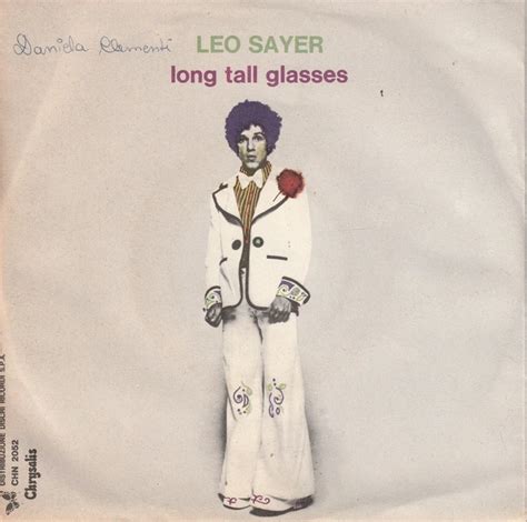Leo Sayer Long Tall Glasses 1974 45giri Ex Nm Eur 6 00 Picclick It