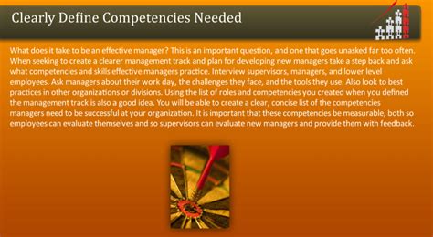 Clearly Define Competencies Needed Freshskills