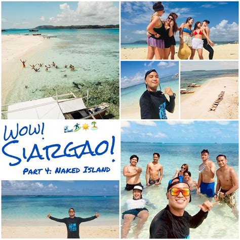 Wow Siargao Part 4 Naked Island Thestylerandomguy