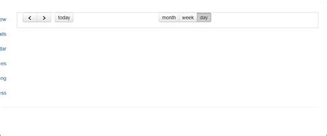 Javascript Jquery Full Calendar Inside Div Tag Not Showing Until Calendar Click Event Is