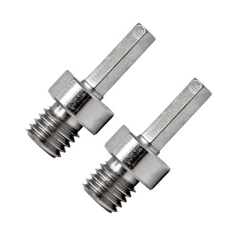 Adapter For Core Drill Bits 2pcs 58 11 Thread To 38 10mm Hex