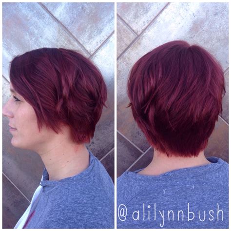 Red Textured Pixie Hair Makeup Hair Styles Hair