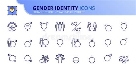 Gender Identity Word Cloud Stock Vector Illustration Of Binary 233554737