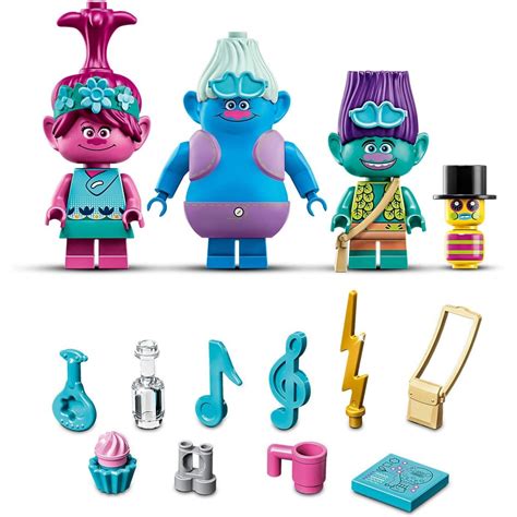 Lego Trolls World Tour Poppy Hot Air Balloon Adventure Playset With