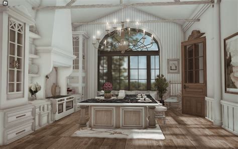 Old Money Kitchen Bloxburg