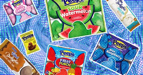 Best Peeps Flavors Every Single Marshmallow Flavor Ranked Thrillist