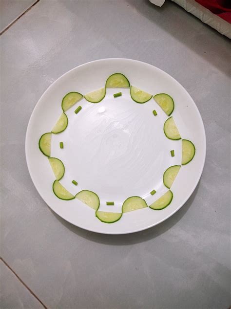 Creative Cucumber Plating Ideas