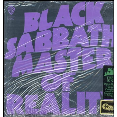 Black Sabbath Master Of Reality Album Cover