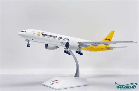 Jc Wings Interactive Series Singapore Airlines Boeing 777 200lrf 9v Dha Sa2021c