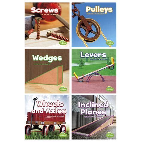 Simple Machines Books Set Of 6 Cpb9781543500974 Capstone