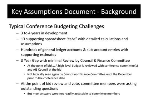 Ppt Ais Treasurer And Finance Committee Update Powerpoint Presentation