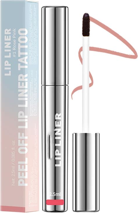 Peel Off Lip Liner Peel Off Lip Stain Rose Pink Lip Liner