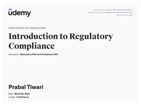 Regulatorycompliance Compliance Grc Aml Financialcrime Udemy