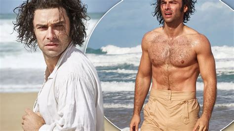 Poldark Star Aidan Turner Covers Up His Chiselled Body After Shirtless Scandal Mirror Online