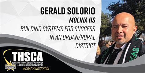 Gerald Solorio Molina Hs Success In An Urbanrural District By