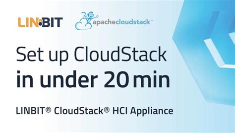 Apache Cloudstack On Linkedin Linbit Cloudstack Hci Appliance