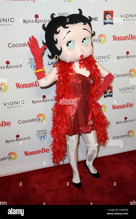 New York Ny February 07 Betty Boop Attends The 14th Annual Red