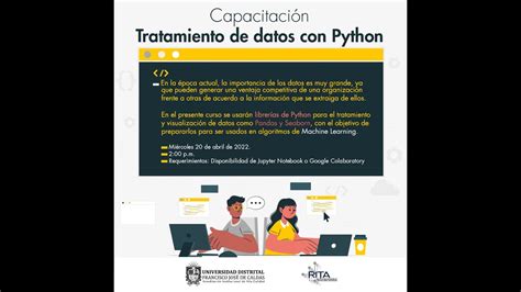 Tratamiento De Datos Con Python Youtube
