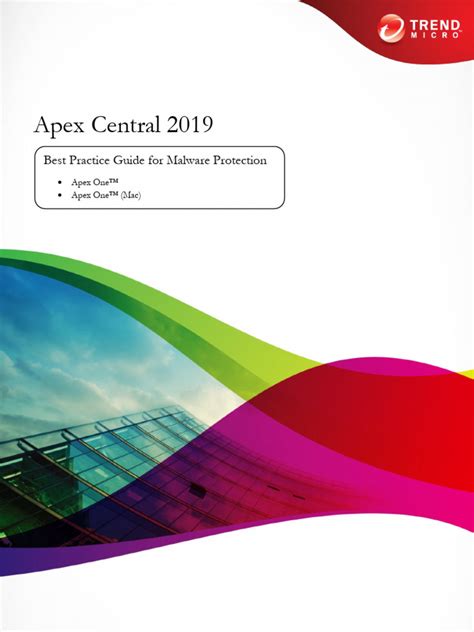 Apex Central Best Practices Guide For Malware Protection August2023