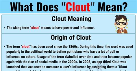 Clout Meaning What Is The Definition Of The Powerful Slang Term Clout