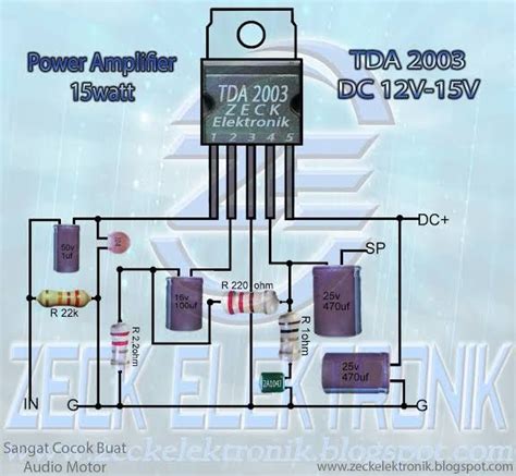 Tda2050 Power Amplifier Circuit Artofit