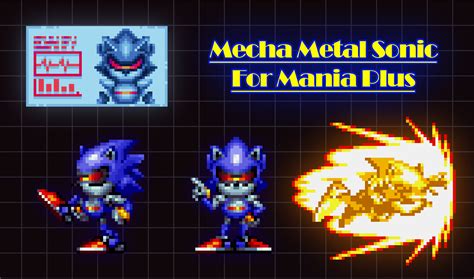 Mecha Metal Sonic For Mania Plus [sonic Mania] [mods]