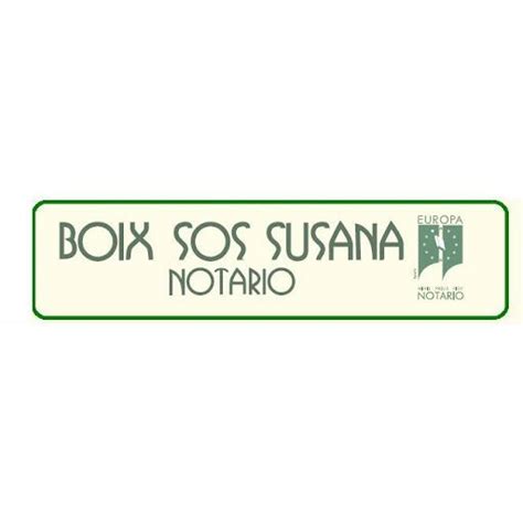 Susana Boix Sos Notaria Sede Notarial