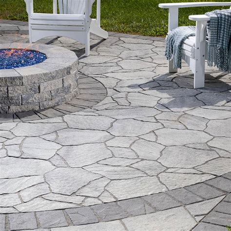 Mega Arbel 80mm Stone Patio Textured Concrete Pavers Belgard