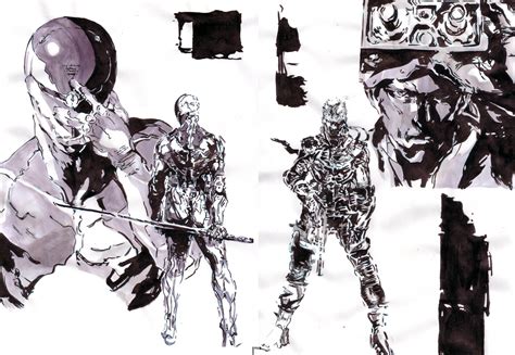 100 Ideas De Yoji Shinkawa Metal Gear Metal Gear Solid Ilustraciones