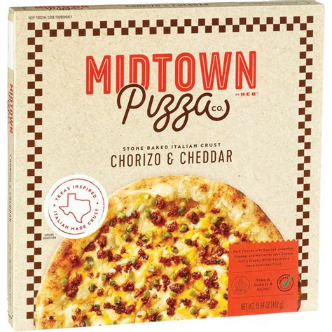 Midtown Pizza Co Select Ingredients Chorizo And Cheddar Pizza 15 94 Oz