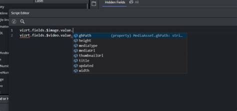form customization scripts template builder
