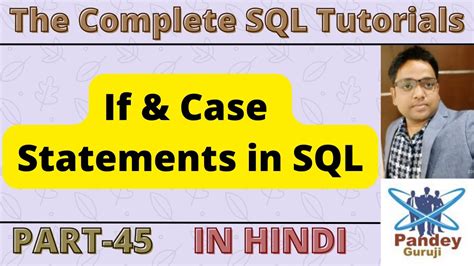 45if And Case Statements In Sqlconditional Control Statements Sql